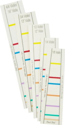 Amazon.com: Don't Fret Finger Position Markers for Violin and Viola (44 ...