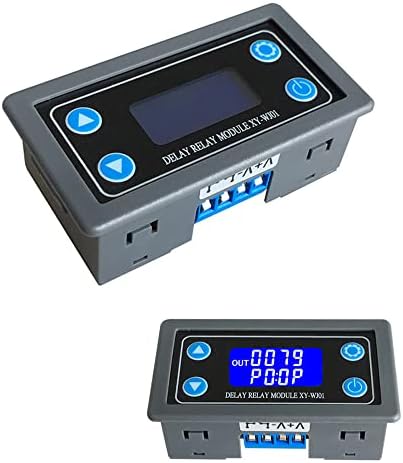 Hsthe Sea Delay Relay Module 12V 24V 0.01s-9999min Digital Timer Cycle ...