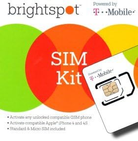 Amazon.com: brightspot (Powered by T-Mobile) SIM Kit : Cell Phones ...