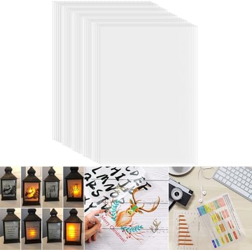 Octago Inkjet Transparency Paper (100% Clear) for Printers, Color ...