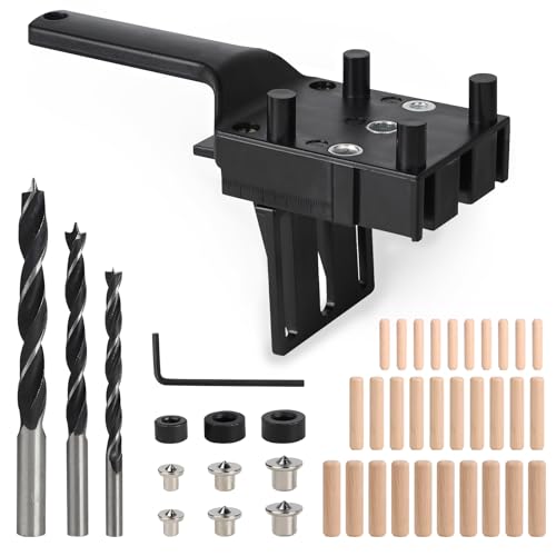 EXLECO Drilling Template Dowel Aid Dowel Gauge Drilling Aid Vertical ...