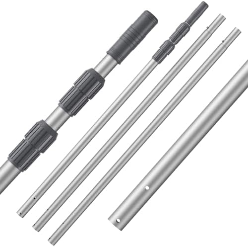 Amazon.com : 14 Foot Aluminum Telescopic Swimming Pool Pole - 5 ...