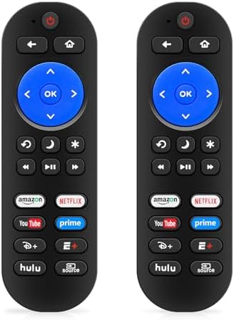 Amazon.com: Universal Replacement TV Remote for Roku Players and Roku ...