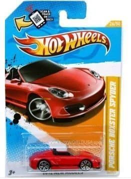 Amazon.com: Hot Wheels 2012, Porsche Boxster Spyder (Red), 2012 New ...