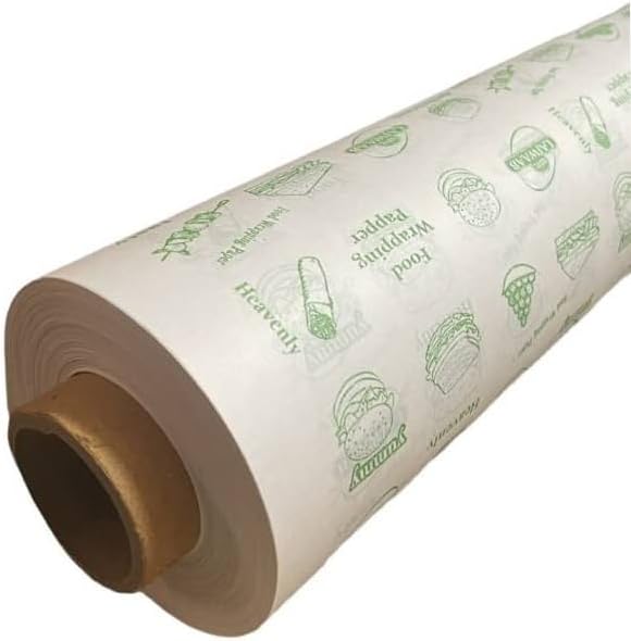 Buy Rokoo 50 Meters Food Wraping Paper Roll - Premium Non-Stick Butter ...