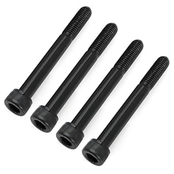 Jutagoss 1Pcs M24 x 90mm Hex Socket Head Cap Screws Bolts, 12.9 Grade ...