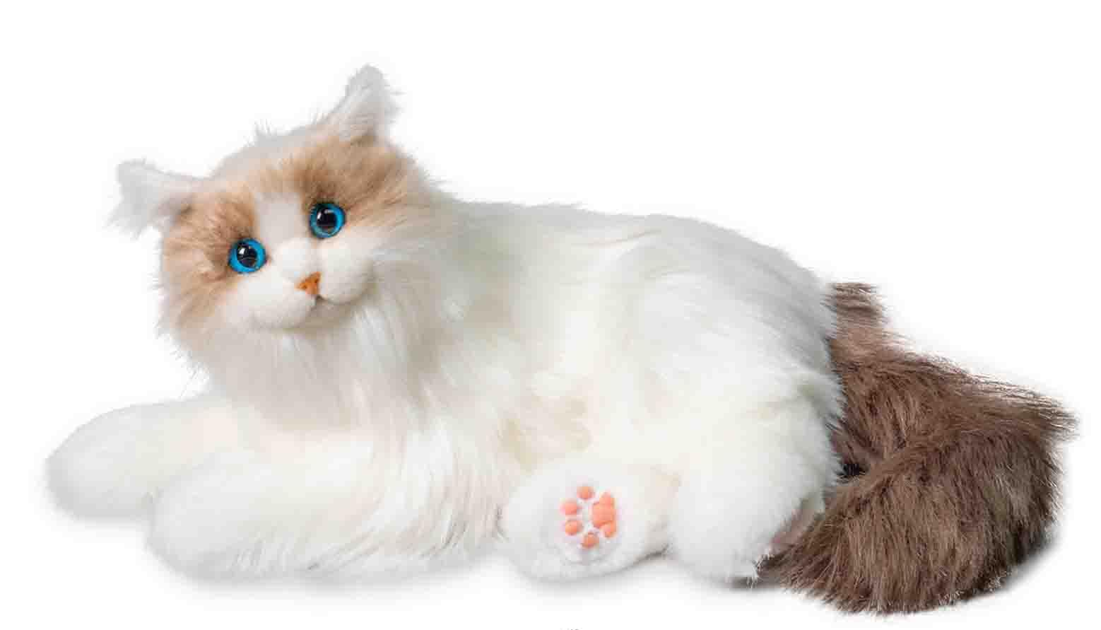 Amazon.com: Chongker Interactive Companion Robot Cat Pets, Handmade ...