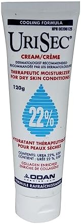 UriSec Therapeutic Moisturizer Cream 22% Urea 120g : Amazon.ca: Beauty ...