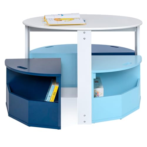 Amazon.com: Milliard Toddler Table and Chair Set – Round Kids Activity ...