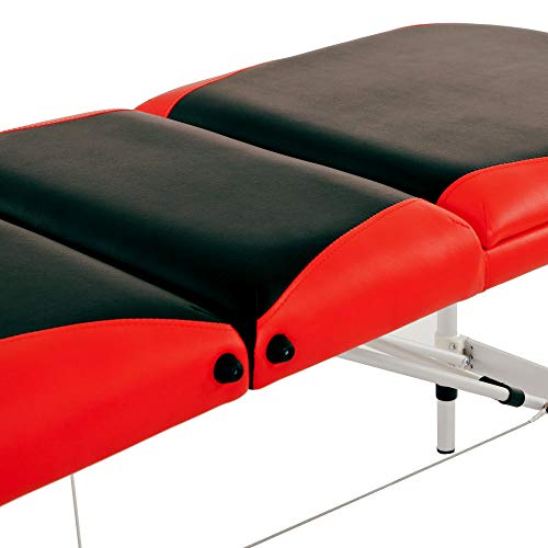 WYZBD 3 Sections Folding Aluminum Tube SPA Bodybuilding Massage Table ...