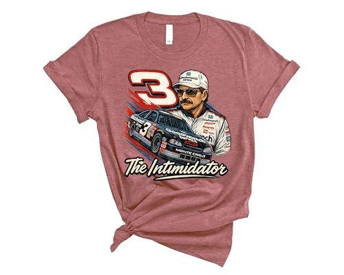 Amazon.com: The Intimidator Dale Earnhardt Sr T-Shirt, Nascar Racing ...