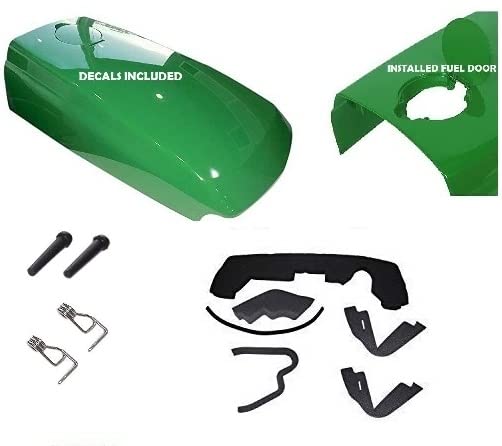 Amazon.com: New Kumar Bros USA Upper Hood W/Installed Fuel Door Kit ...