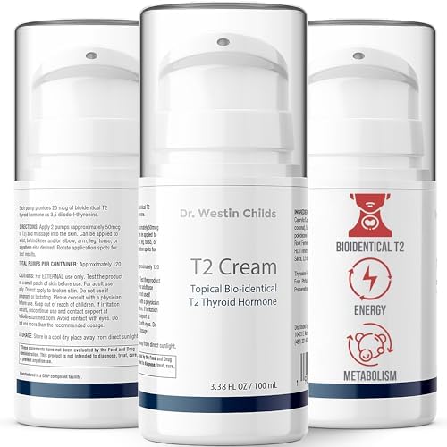 Amazon.com: Dr. Westin Childs T2 Cream - T2 Thyroid Support for Women ...