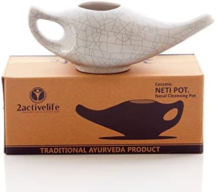 KannsSky 2 Units- Jala Neti Pot Size: 150 Ml for Sinus Congestion ...