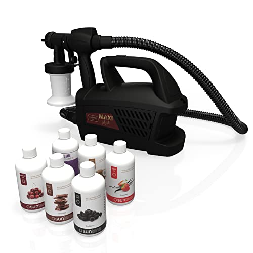 Kit complet de bronzage par pulvérisation Maximist Evolution TNT - Comprend une tente noire ...