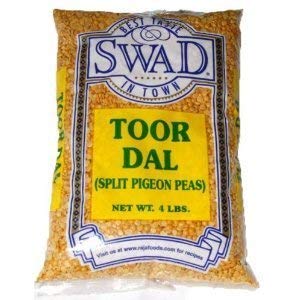 Swad Toor Dal (Split Pigeon Peas) 4 Lbs : Amazon.in: Grocery & Gourmet ...