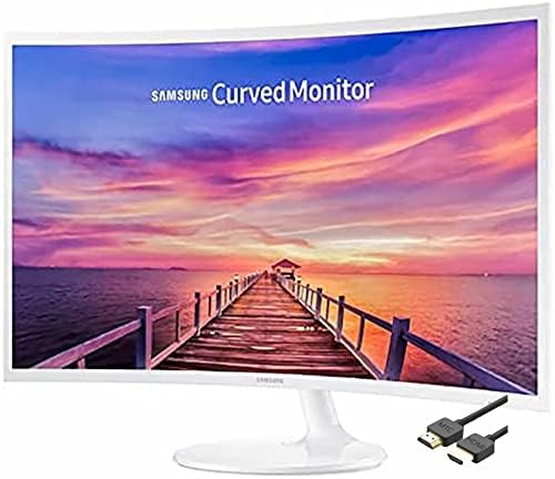 Amazon.com: SAMSUNG 27" Curved Monitor, Widescreen LED FHD (1920x1080 ...