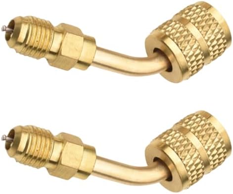 Amazon.com: 2PCS R410A Angled Adapters, Mini Split System Adapter, 5/16 ...