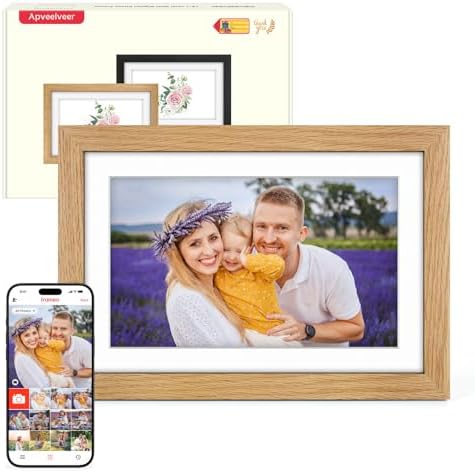Frameo WiFi Digital Photo Frame 10.1 Inch - 1280x800 HD IPS Touch ...