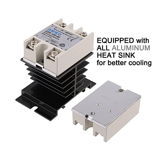 Snapklik.com : SSR-100AA Solid State Relay AC To AC (Input 80-250V AC ...