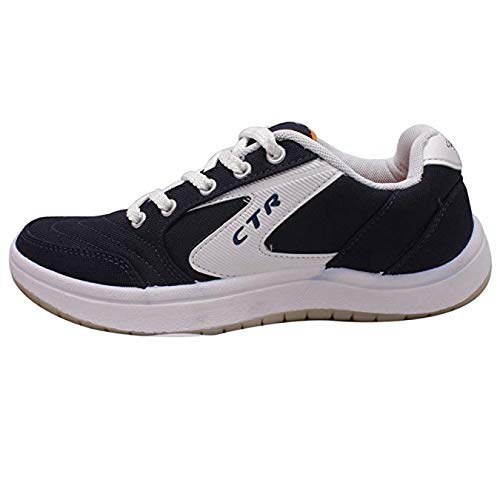 Coasters CTR Men's Canvas Trekking Shoe with Gumsole (Black, Numeric_10 ...