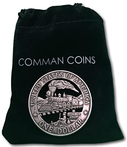 Amazon.com: Hobo Coin Cut Coin Train Locomotive Rail Road Tracks Travel ...