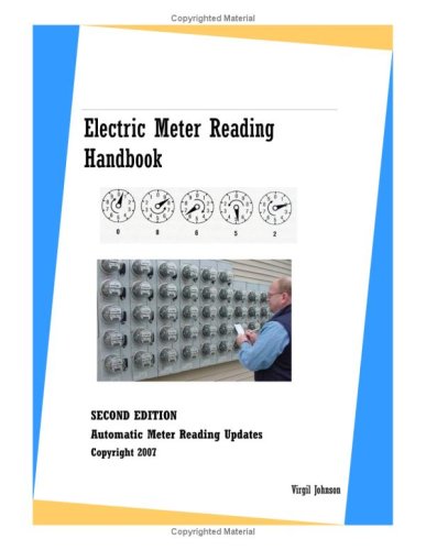 Electric Meter Reading Handbook 2nd Edition Automatic Meter Reading ...