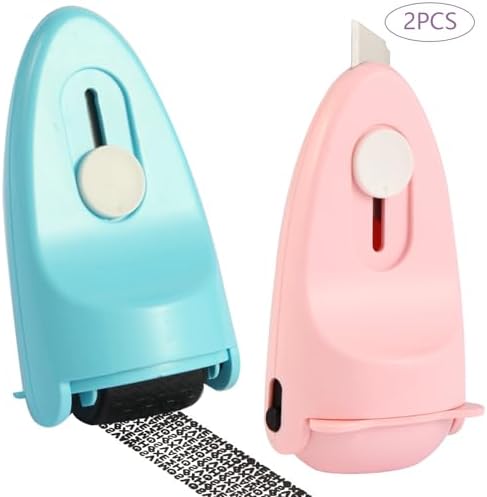 Amazon.com: Siesoe Identity Theft Protection Roller Stamp - Guard Your ...