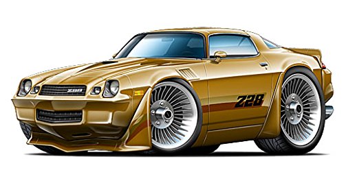 Amazon.com: GF 1979 Z28 Wall Decal 2ft Long Classic Cartoon 70s Car ...