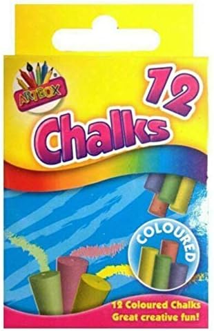 ART BOXChalks - Assorted Colours (Pack of 50) : Amazon.co.uk: Toys & Games