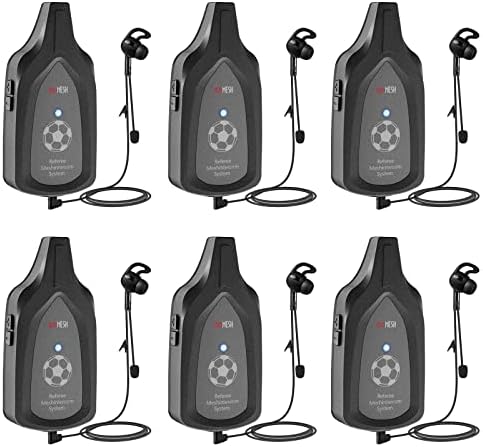 Amazon.com: EJEAS F6 Professional Football Referee Bluetooth Intercom ...