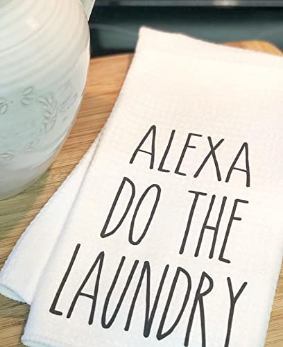 Amazon.com: Funny Alexa Hand Towel Alexa Do the Laundry : Home & Kitchen