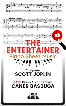 Amazon.com: The Entertainer - Scott Joplin | Ragtime | Easy Arrangement ...