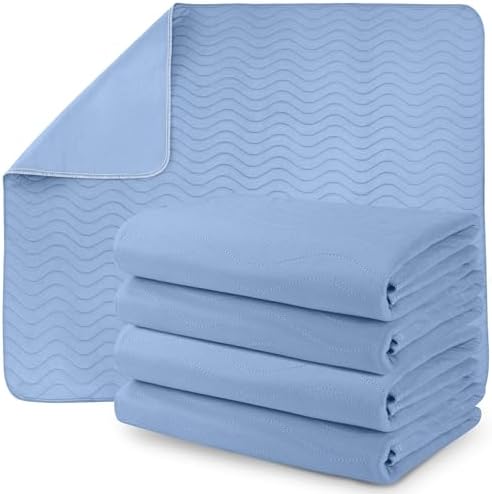 Amazon.com: IMPROVIA® Washable Underpads, 34" x 36" (Pack of 6) - Heavy Absorbency Reusable ...