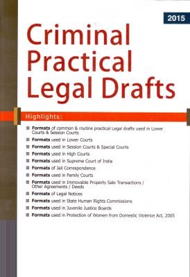 Amazon.in: Buy Criminal Practical Legal Drafts Book Online at Low ...