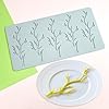 Amazon.com: TUKE 3D Branch Silicone Tuile Fondant Mold for Baking ...