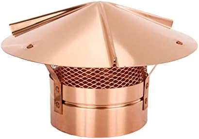 Amazon.com: Cone Top Cap with Screen - Copper 4 inch : Home & Kitchen