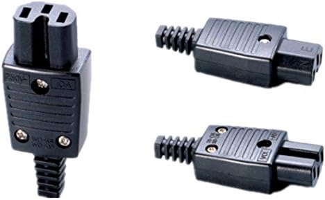 5 uds IEC C13 enchufe hembra conector de alimentación desechable IEC ...