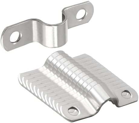 Cionyce 12 Pack M12 Tube Strap 304 Stainless Steel Clamp U-Bracket ...