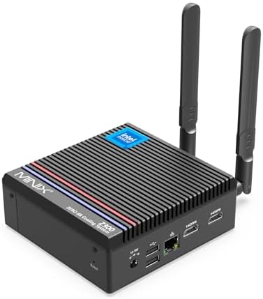 Amazon.com: MINIX Fanless Mini PC Windows 11 Pro, Intel i3-N350, NEO ...