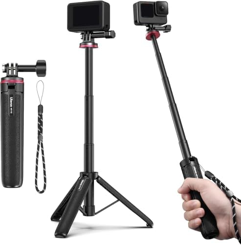 Extendable Selfie Stick for Gopro, Portable Vlog Selife Stick Tripod ...