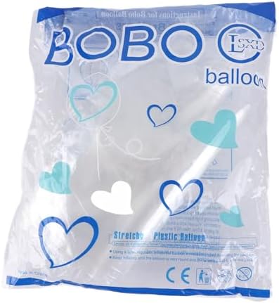 Amazon.com: Wide Neck Clear Balloons for Stuffing,10pcs Extra Wide ...