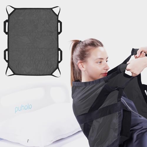 Amazon.com: Puholo Positioning Bed Pad with Handles 45"x36" Draw Sheet ...