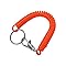 Amazon.com: Spiral Stretch Keychain 1PC Spring Rope Key Ring Elastic ...