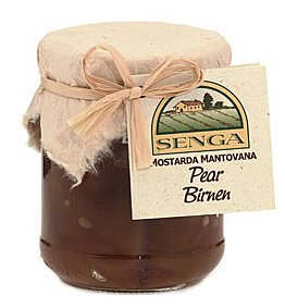 Amazon.com : Pear Mustard - Mostarda Mantovana - 7.7 oz/220 gr by Senga ...