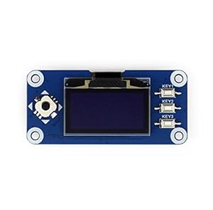 waveshare 1.3inch OLED Display HAT for Raspberry Pi 128x64 Pixels with Embedded Controller ...
