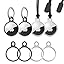 Amazon.com: 4 Packs Airtag Holder Key Ring, Stouchi Stainless Steel ...