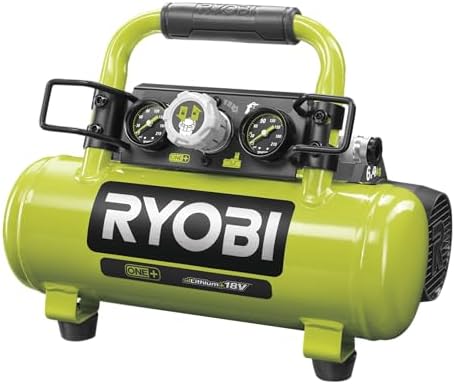 RYOBI 18 V ONE+ Akku-Kompressor PRO R18AC-0 (max. Druck 8,3 bar ...