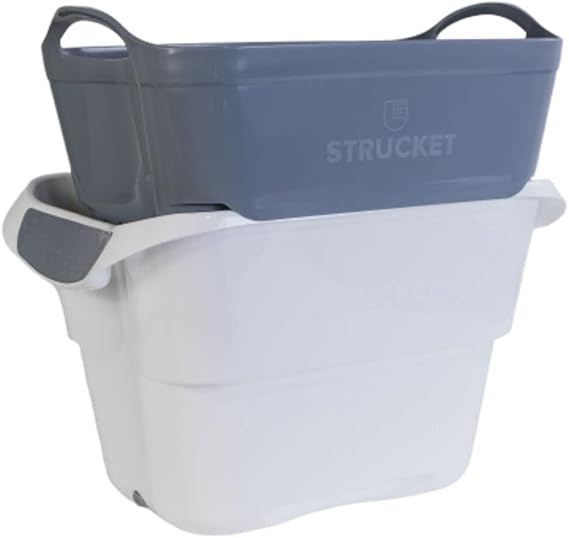 Amazon.com: Strucket Soaker Bucket & Strainer | 5 Gallon Bucket ...