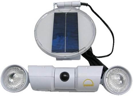 Sunsei 24001 Solar Motion Security Light - Directional Spotlight ...